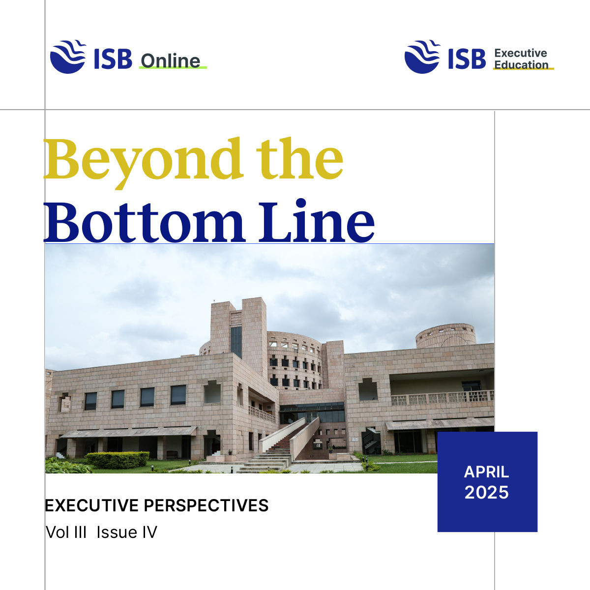 Beyond the Bottom Line